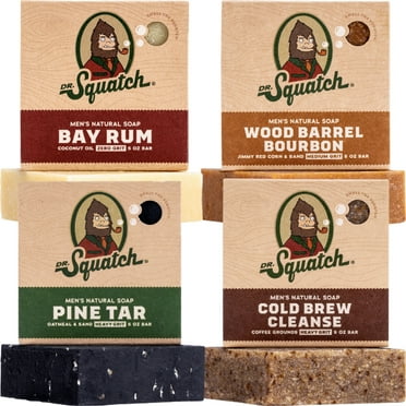 Dr. Squatch Mens Natural Soap Bay Rum 5Oz - Walmart.com