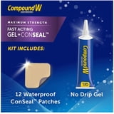 Compound W Maximum Strength Fast Acting Gel Wart Remover with 12 ...