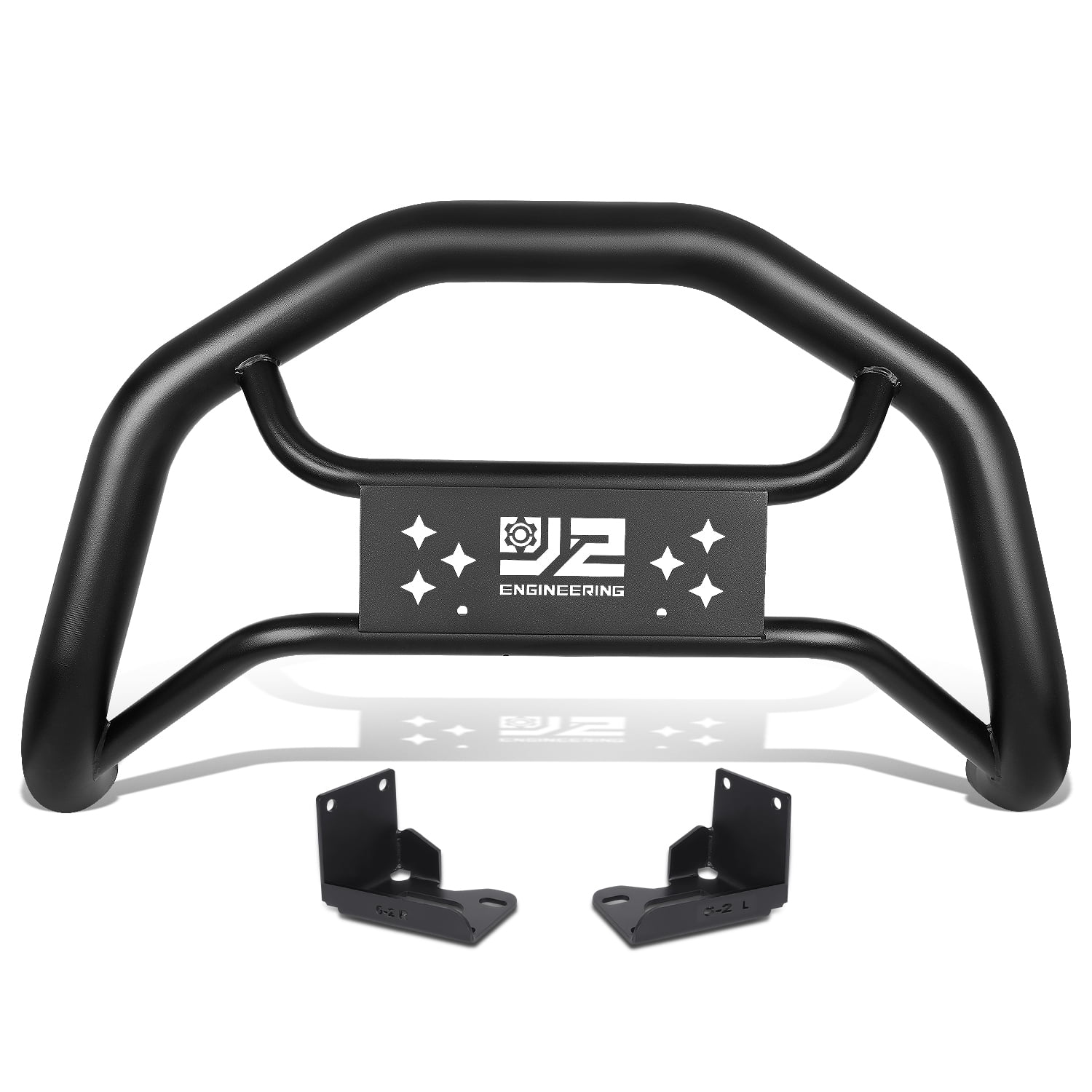 J2 Engineering Front Bumper Grill Guard Bull Bar Carbon Steel For 1999 ...