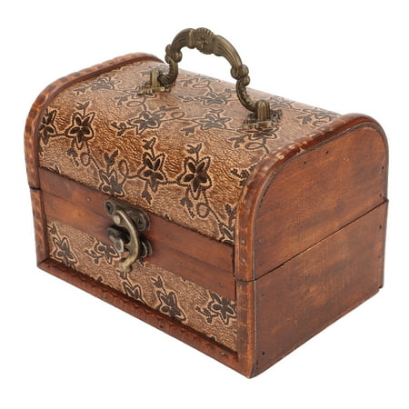 Jewelry Storage Box, Classical Texture Jewelry Box Compact For Home ...