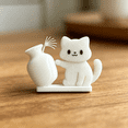 ACDANC 4 Pcs Cat Whisker Holder Vase Refrigerator Magnet, Mini Magnetic ...