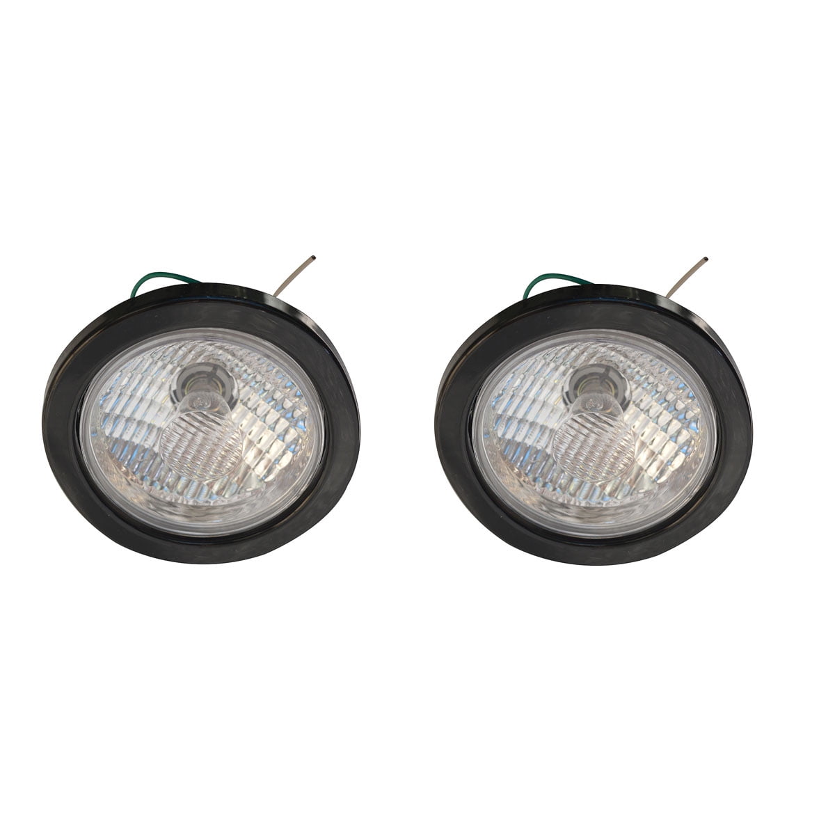 APSMOTIV 2x 4" Round Parking Reverse Lamp Lights Assembly Set with 12v ...