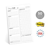 Walmart Daily Task List Sticky Notepad, 6" x 10" Schedule Reminder ...