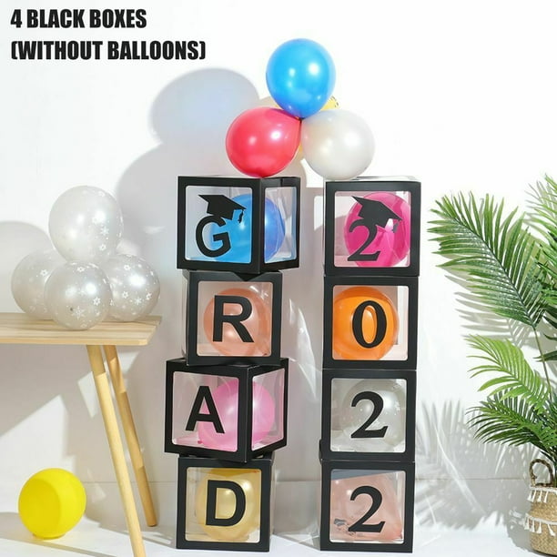 Duety 1 Set Balloon Clear Box Party Decorations Grad Balloon Boxes for ...