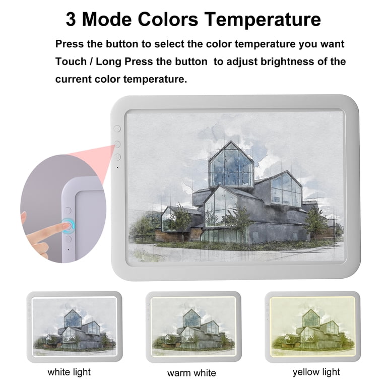 A3 Drawing Tablet Elice A3 LED Light Box - Rechargeable Tracing Light ...