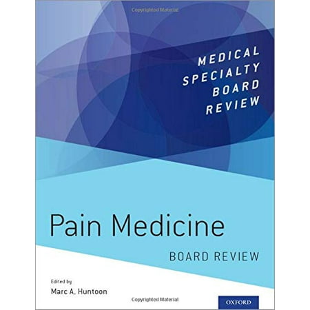 Pain Medicine Board Review (Medical Specialty Board Review) | Walmart ...