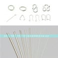 39.37in Jewelry Making Silver Chains Light Handy Durable Necklace ...