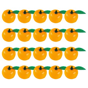 Vasefill 6-Pack Artificial Orange Tangerine Tangerines Fruit Six Pieces ...