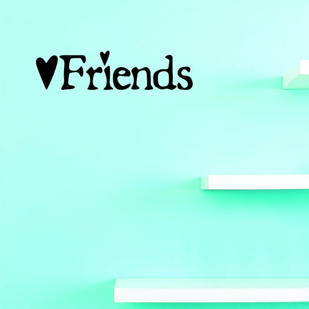 Custom Wall Decal Friends Design Living Room Decor Sticker Picture Art ...