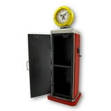 Wood Gas Pump Clock Red And White - Walmart.com