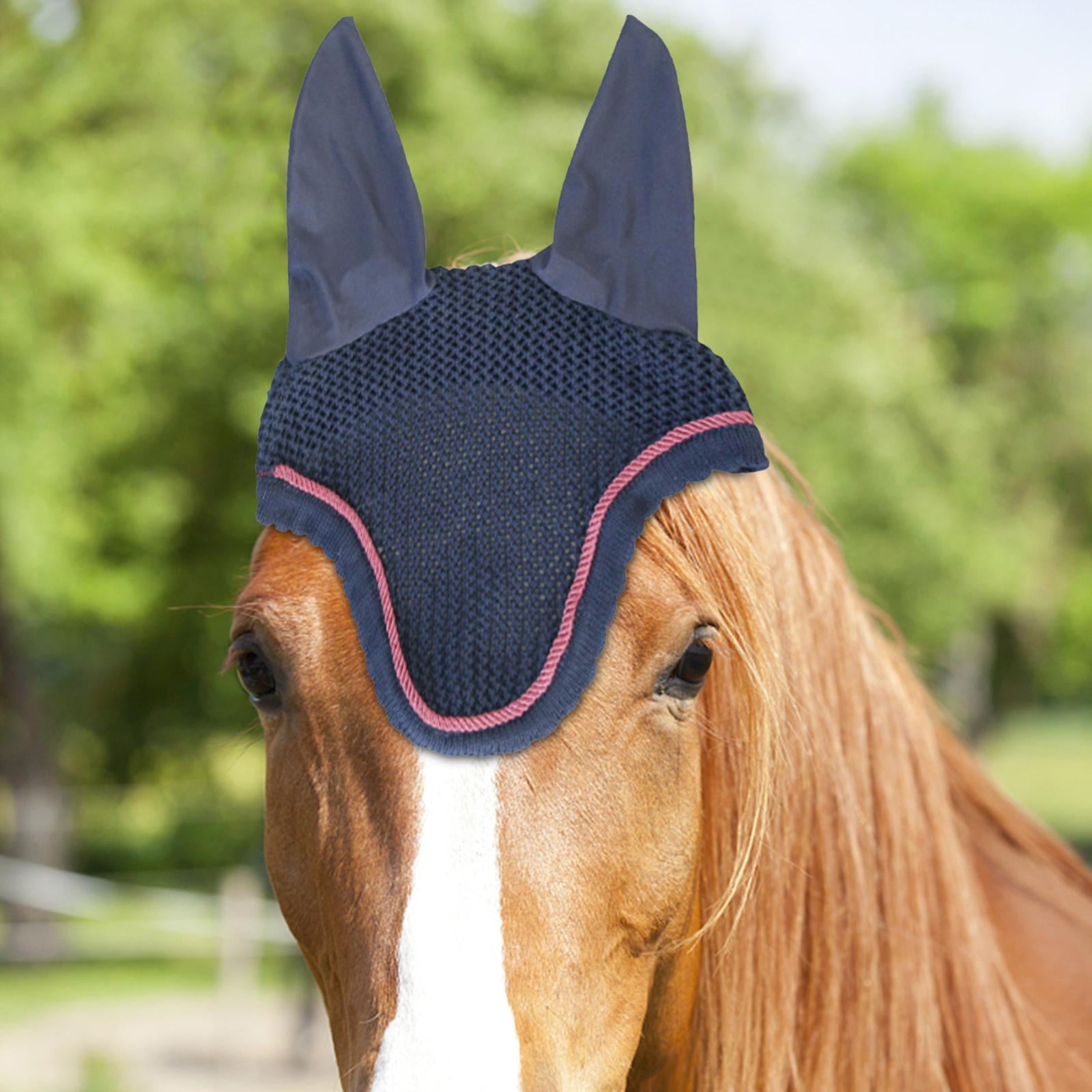 Horse Ears Ear Bonnet Horse Equipment Horse Riding Meshed Lightweight ...