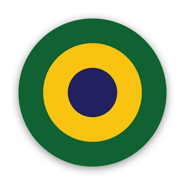 Brazilian Naval Aviation Roundel Sticker Decal - Self Adhesive Vinyl ...