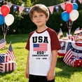 250 Anniversary Short Sleeve Lightweight Everyday Tee Breathable Easy ...
