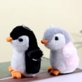 Cartoon Penguins Plush Pendant Keychain Pack of 6 Arctics Theme Keyring ...