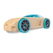 PlayMonster Automoblox C9 Multicolor Beechwood Sports Car - Walmart.com