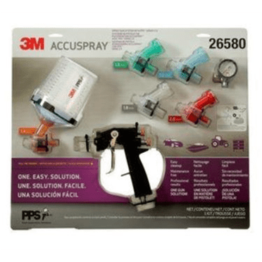 3M Accuspray Spray Gun System with Standard PPS, 16580, 1 Kit - Walmart.com