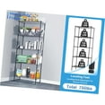 Fuliko 5-Tier Metal Wire Shelving Unit Snack NSF Certified Storage ...