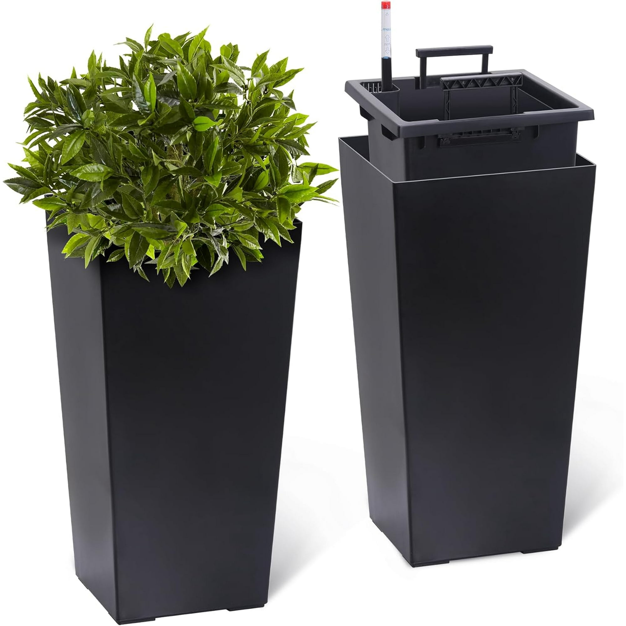 Click here for Twister. Ck 22.5 Tall Planters Set Of 2  High Fron... prices