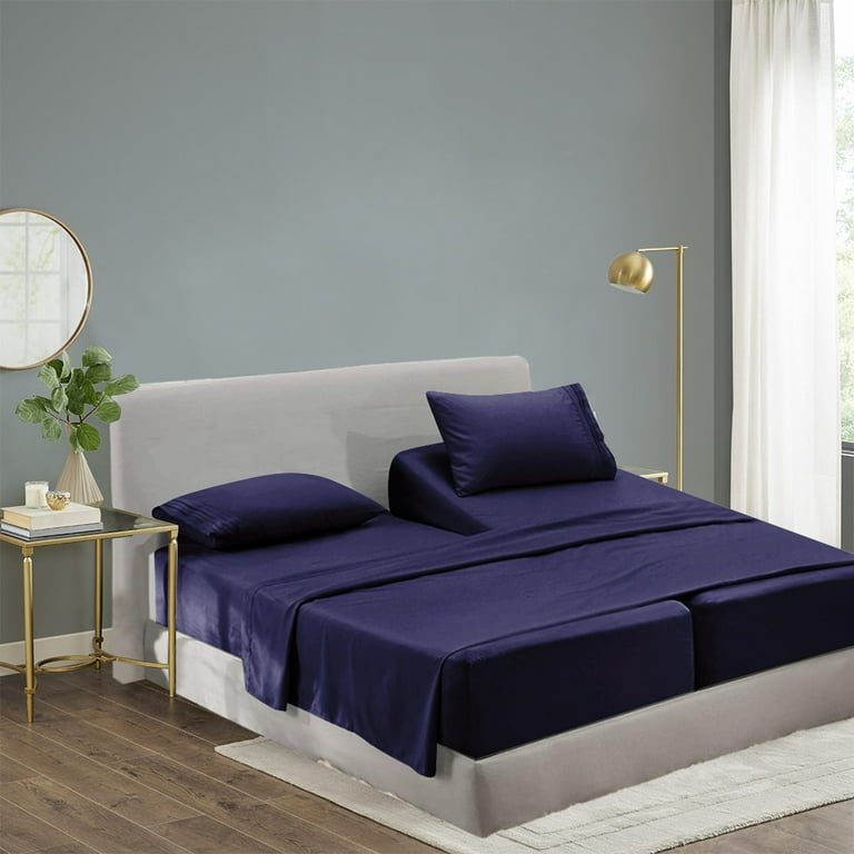 Split King Bamboo Sheets Bed