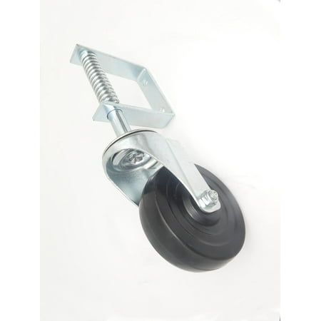 Tech Team 4-Inch Spring Loaded Gate Caster, 130 Pound Capacity, Flat ...
