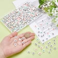 7 Bags 7 Colors Handmade Polymer Clay Beads Mahjong Rectangle Mixed ...