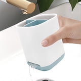 Toothbrush Holder for Normal Toothbrushes, Spin Brushes, and Toothpaste ...