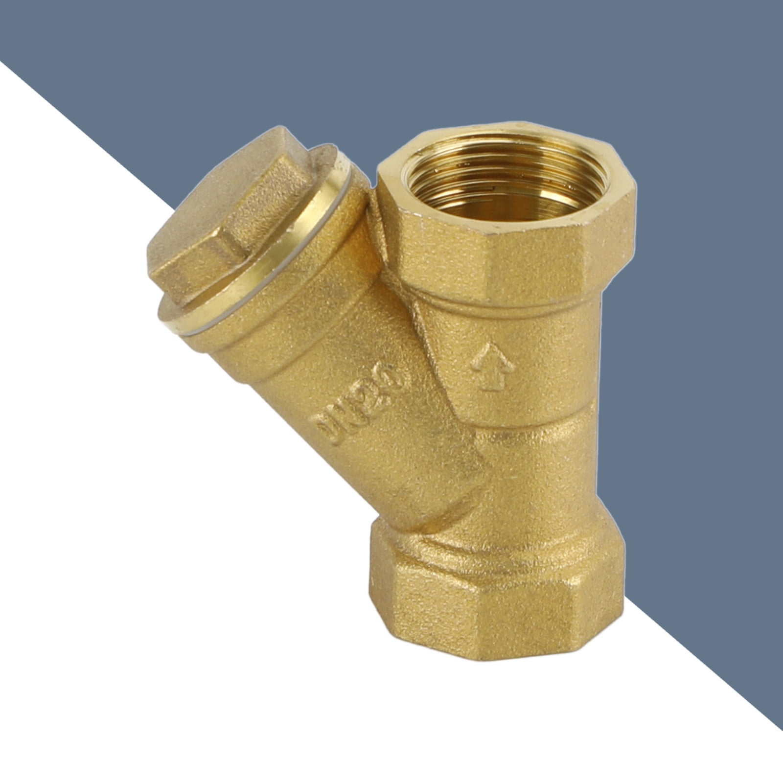 3/4" Female NPT Brass Y Strainer For Fire Alarm Lines and Plumbing ...