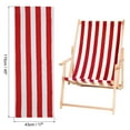 Unique Bargains 17' x 45' Beach Chair Replacement Fabric Canvas for ...