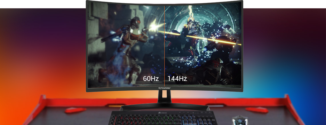 27" 1080P FHD Curved Gaming Monitor with Freesync (144hz Super Thin ...