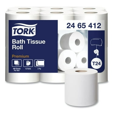 Tork Universal Toilet Paper, Septic Safe, 2-Ply, White, 616 Sheets/Roll, 48 Rolls/Carton ...