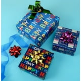 Birthday Wrapping Paper for Boys Girls Kids Men Women - 3 Styles Happy ...