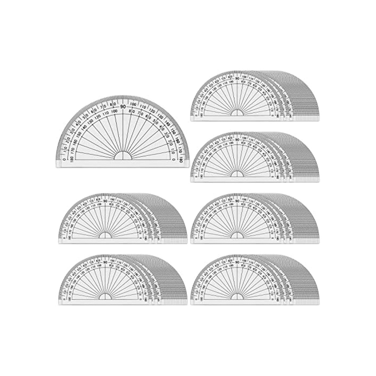 Printable Protractor 180 Degrees