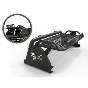 Black Horse Gladiator Roll Bar w/Pair of 7.0" Dia. LED Lights w/Black ...