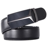 Mens Belt, Leather Ratchet Belt for Men Dress 1 3/8", Adjustable Trim ...