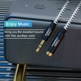 Cablecreation 15ft Auxiliary Headphone Jack Cord 3 5mm Audio Male To