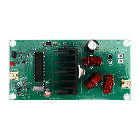 Wireless Power , Adjustable Frequency 8-15V Transmitter Module Compact ...