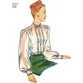 Simplicity Misses' Size 6-14 Vintage 1940s Blouse Pattern, 1 Each - Walmart.com