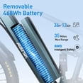 Aairsk 24''Electric Bike for Adults, 400W Motor Mountain Ebike, 36V ...