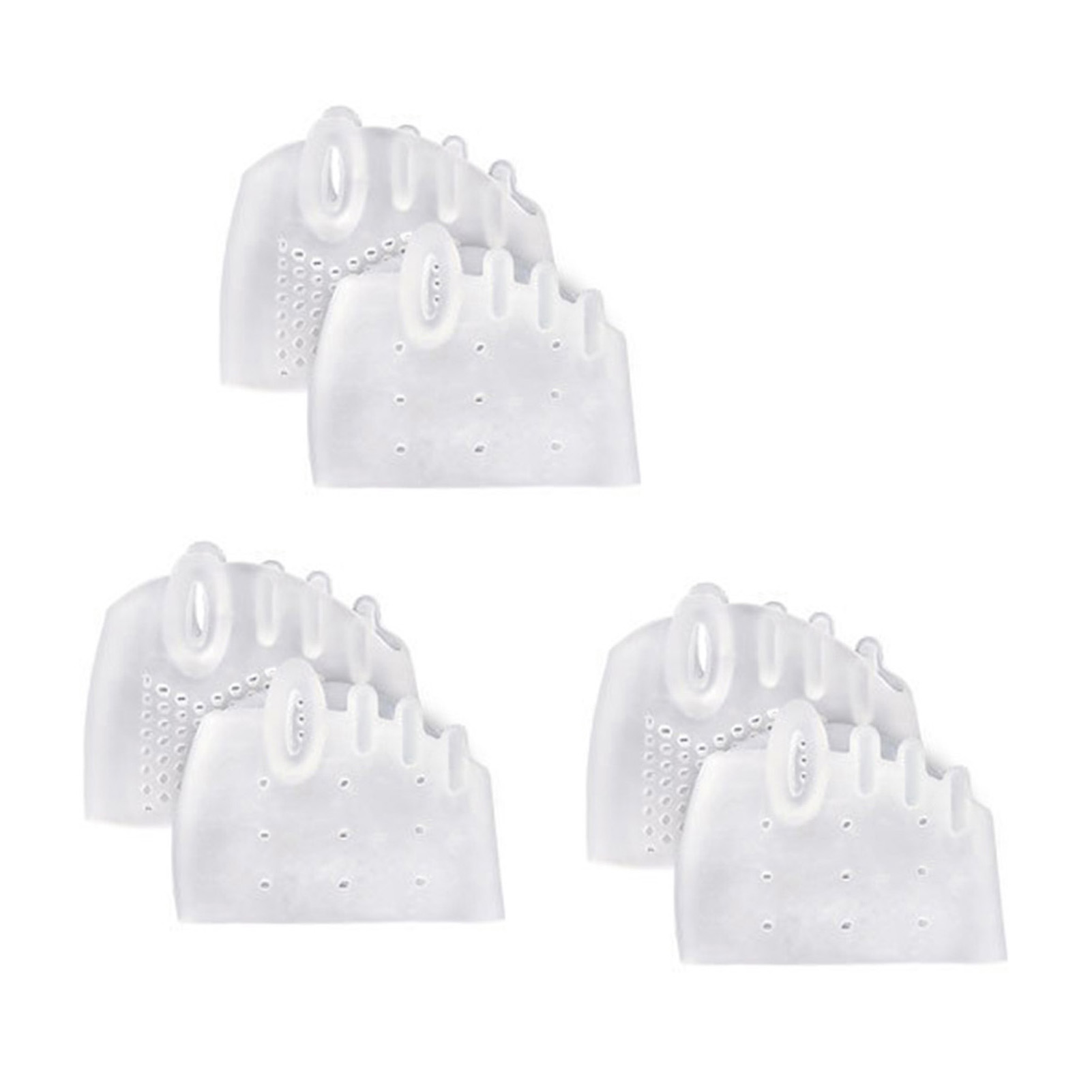 FaLX 3 Pairs Forefoot Pads Friction-reducing Cushioning High Elasticity ...