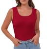 Click here for Rkstn Womens Tops Knit Ribbed Sleeveless Fashionab... prices
