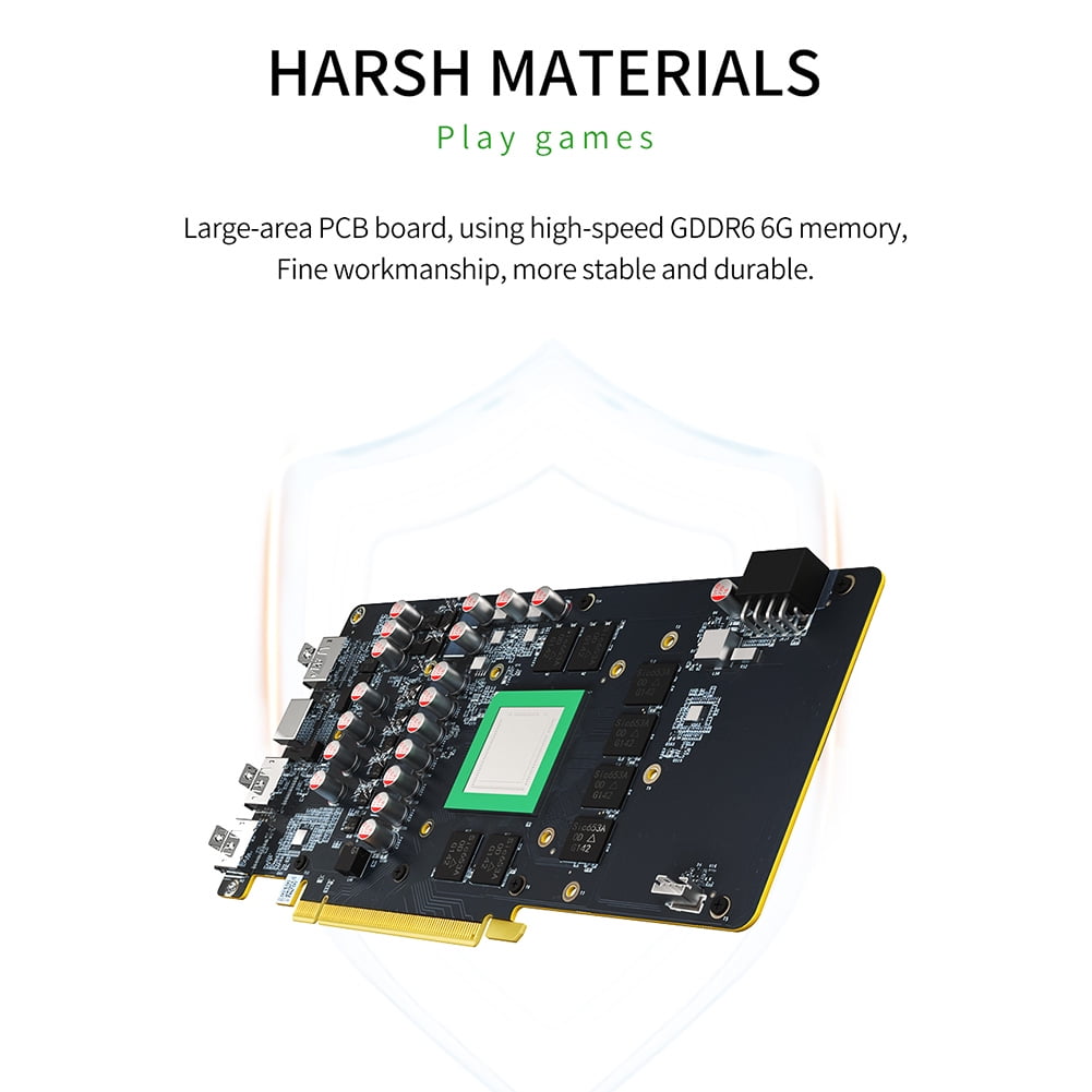 Buy PELADN RTX 2060 6G GDDR6 Graphics Card 192Bit Desktop Computer ...