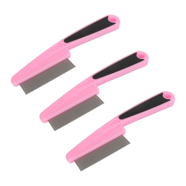 Flea Comb for Dogs and Cats, Flea Face Comb Stainless Steel Pet Lice ...