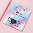 12 Constellation Zodiac Necklace Mood Necklace Temperature Sensing ...
