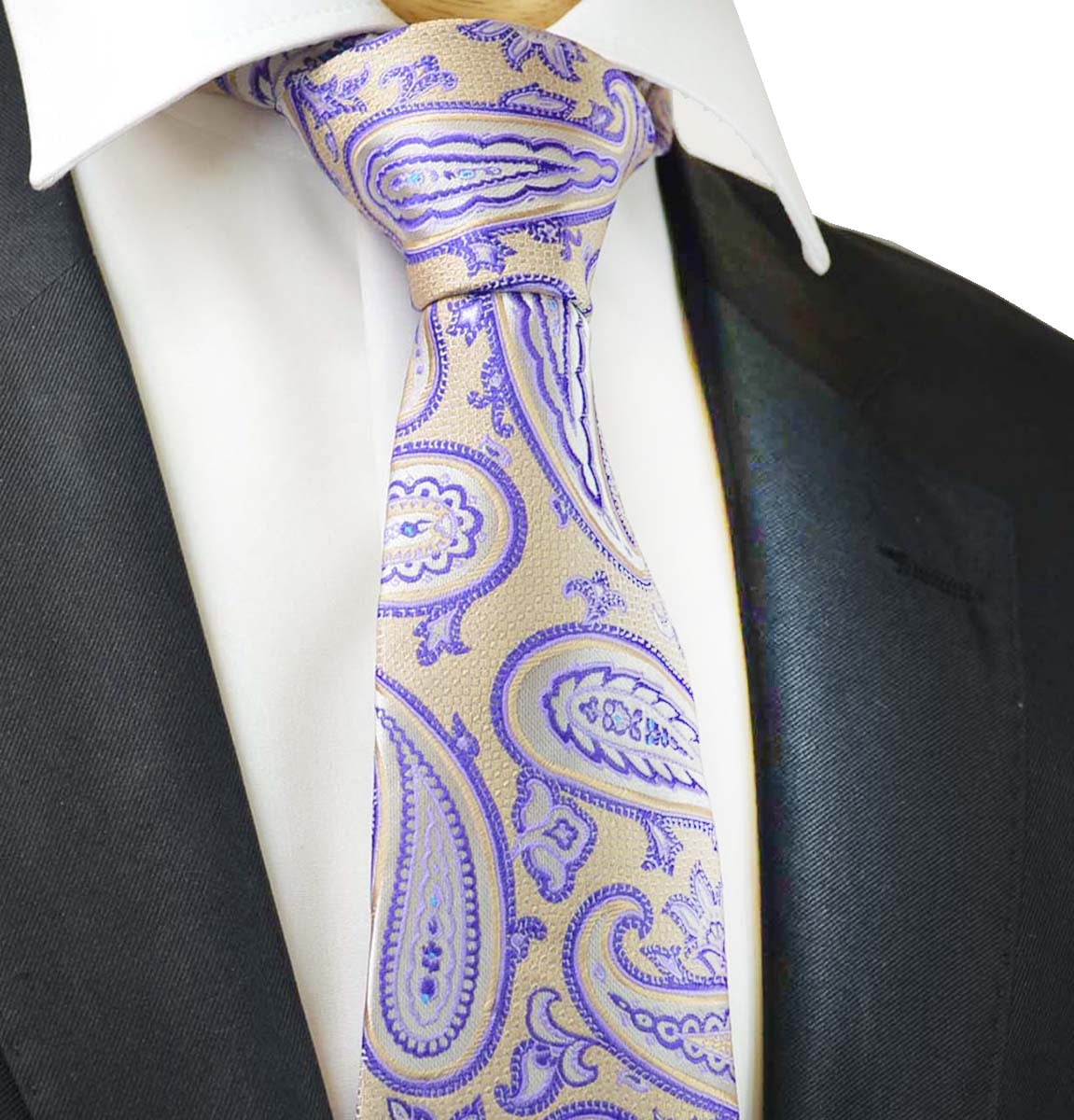Extraordinary Sunset Gold Paisley Design Ties - Walmart.com