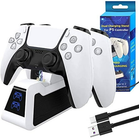 PS5 Controller Dual Charging Station, PS5 DualSense Controller Charger ...