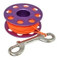 Scuba Choice Aluminum Finger Spool 75ft Dive Reel w/Bolt Snap-Purple ...