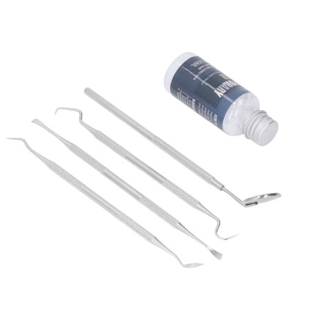 Tooth Filling Kit, Oral Mirror 30ml Angle Probe Temporary Teeth Repair ...