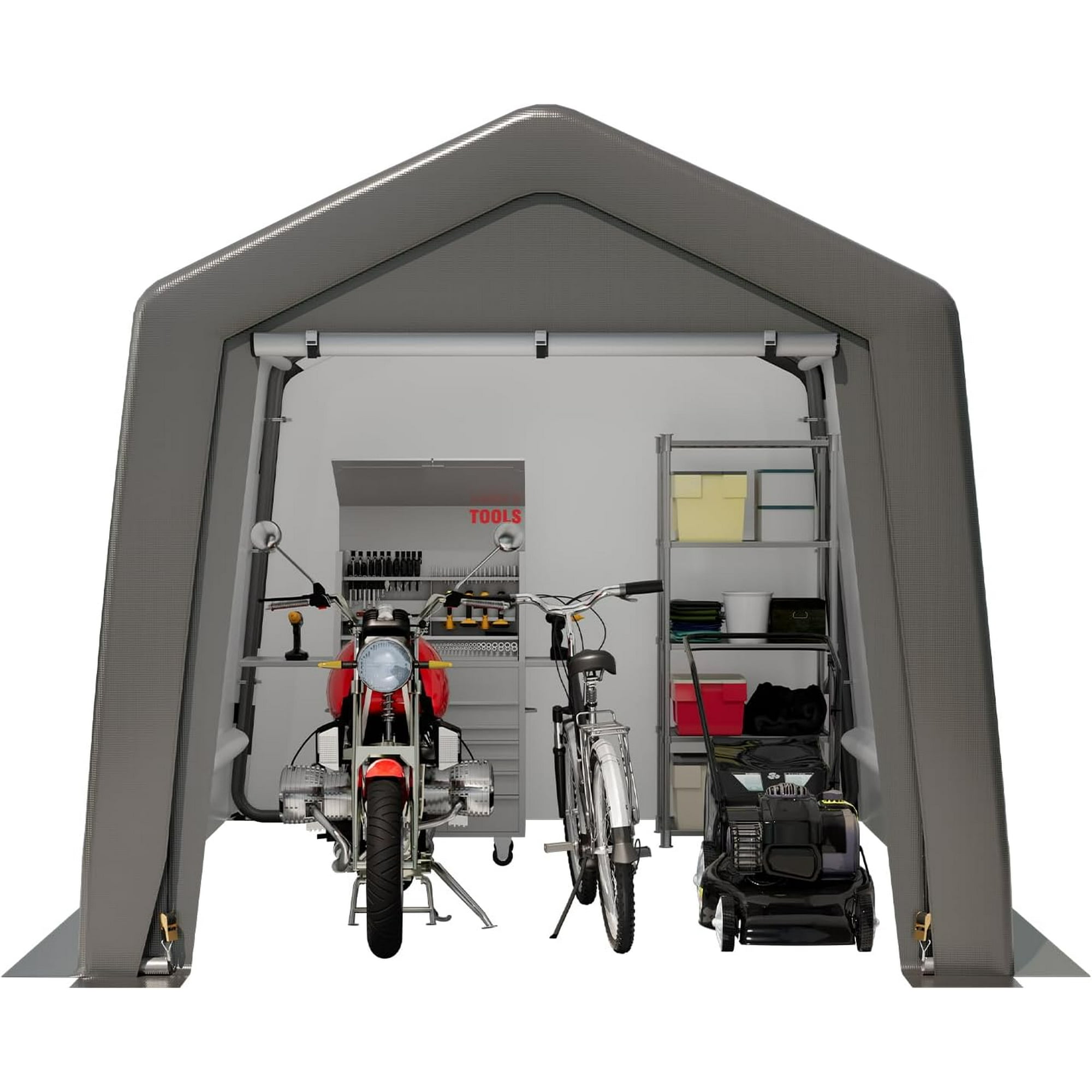 Click here for Bingirl 8x12 Outdoor Portable Storage Shelter Shed... prices