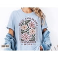 Being a Grandma Is Kingdom Work T Shirt Floral Arch Grandma Tee Mothers ...