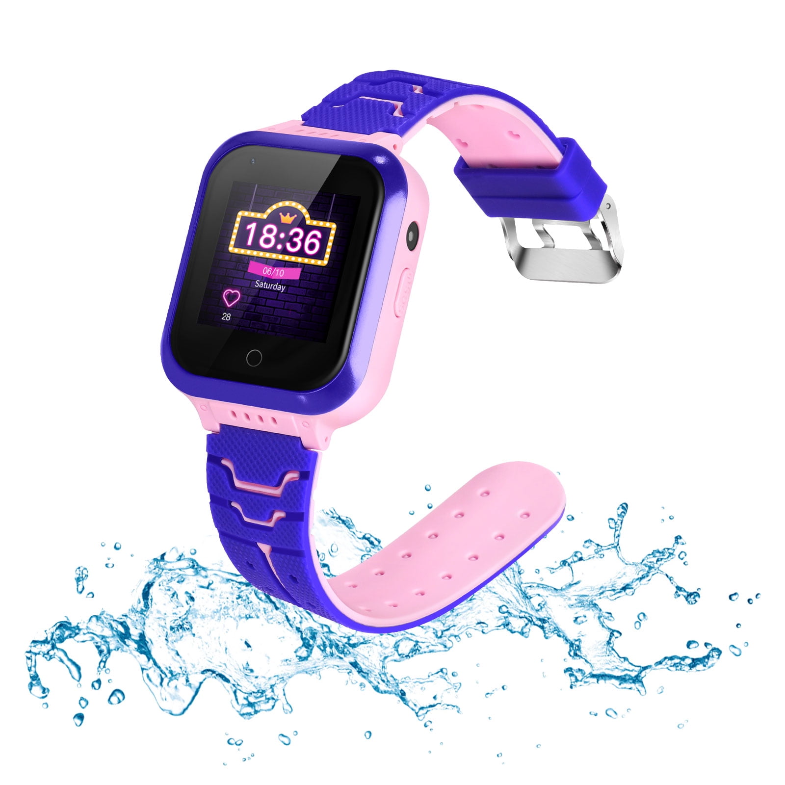 2021 Upgraded 4G Kids Smart Watch Phone Multifunction Smartwatch with ...